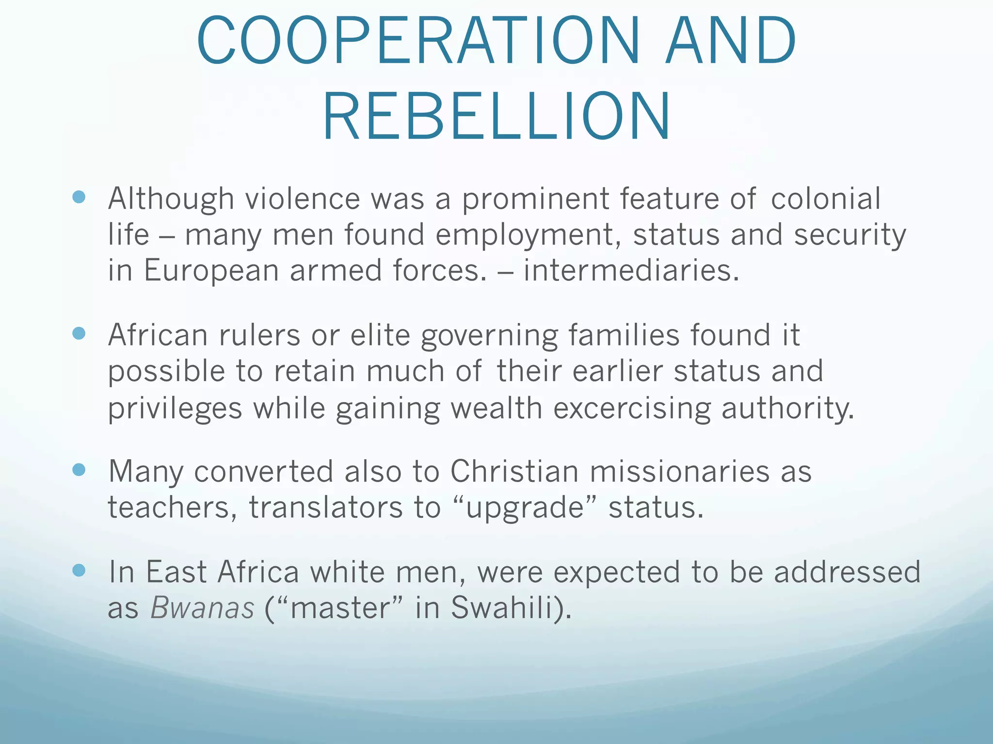 AP WORLD HISTORY - Chapter 18 colonial encounters in asia and africa ...