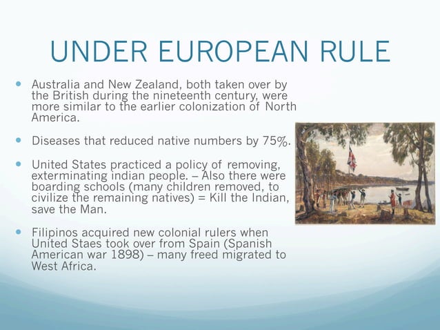 AP WORLD HISTORY - Chapter 18 colonial encounters in asia and africa ...