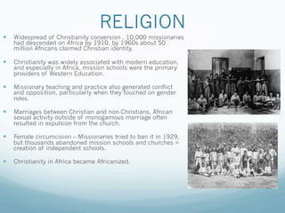 AP WORLD HISTORY - Chapter 18 colonial encounters in asia and africa ...