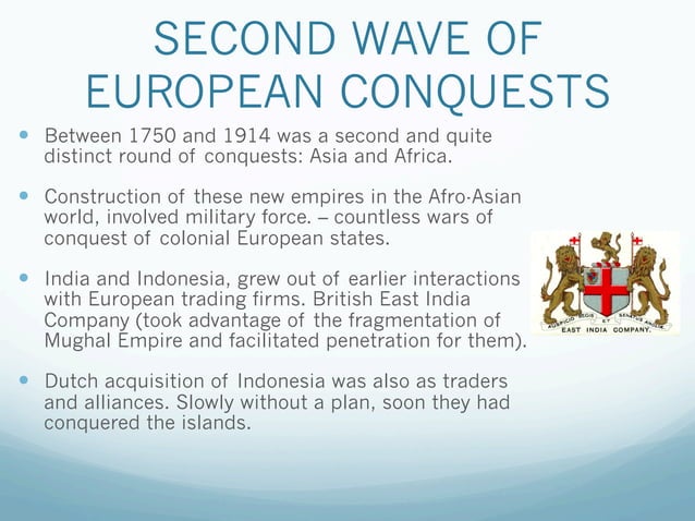 AP WORLD HISTORY - Chapter 18 colonial encounters in asia and africa ...