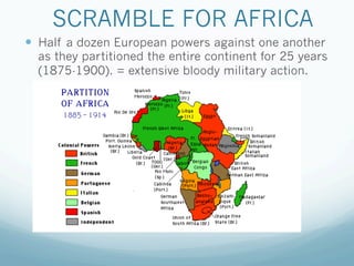 AP WORLD HISTORY - Chapter 18 colonial encounters in asia and africa ...