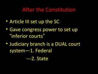 Chapter 18—federal courts | PPT