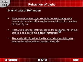 Refraction and lenses | PPT