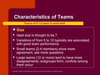 Chapter 18 teamwork | PPT