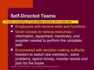 Chapter 18 teamwork | PPT