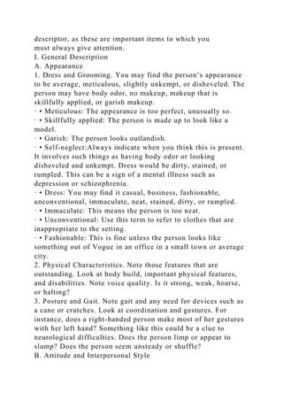 CHAPTER 18 The Mental Status ExaminationIntroductionThe menta.docx