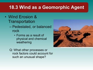 Chapter18 wind erosion and deposition | PPT