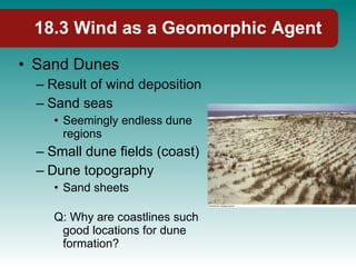 Chapter18 wind erosion and deposition | PPT