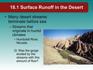 Chapter18 wind erosion and deposition | PPT