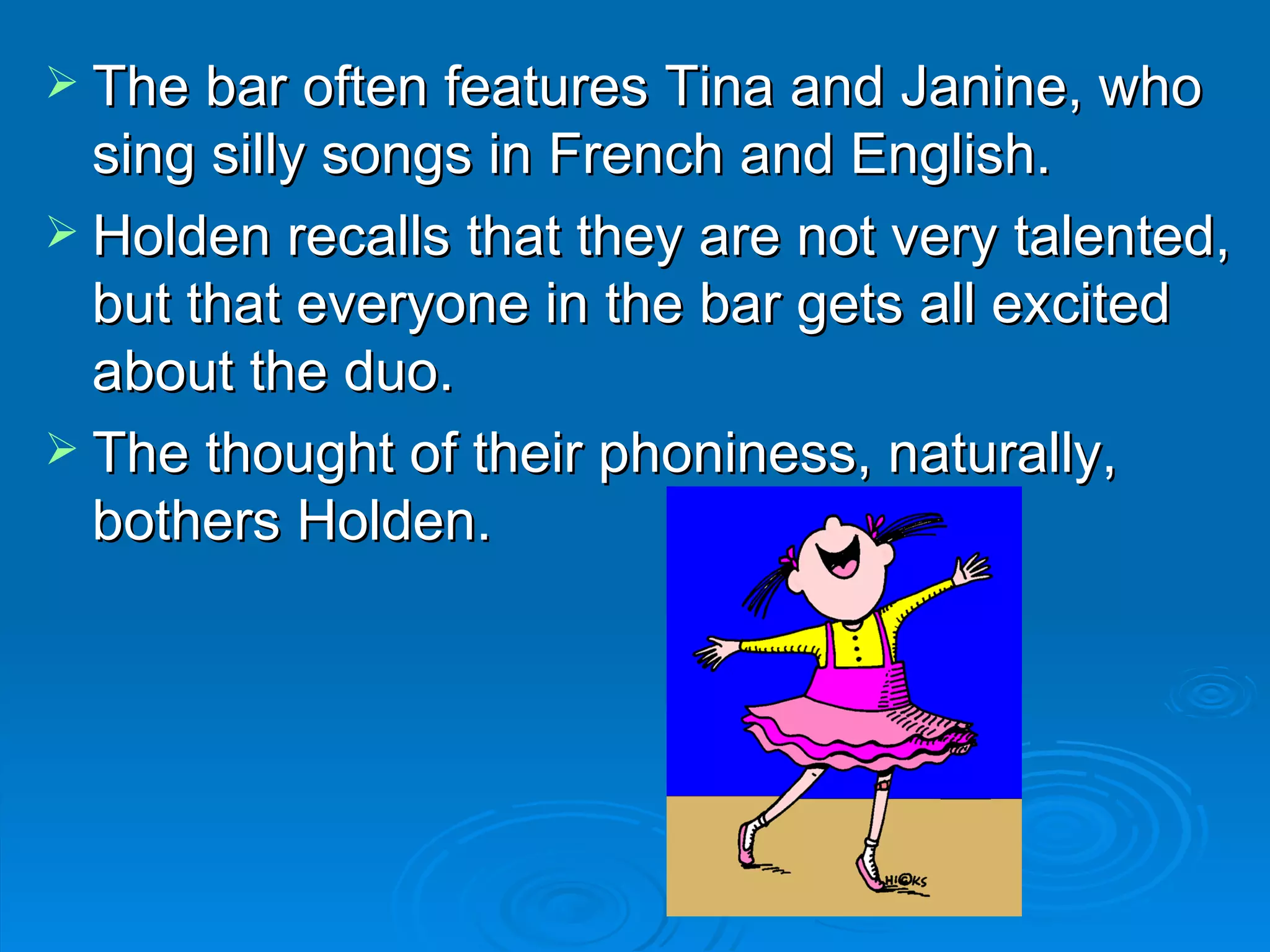 Catcher in the Rye Chapter 19 | PPT