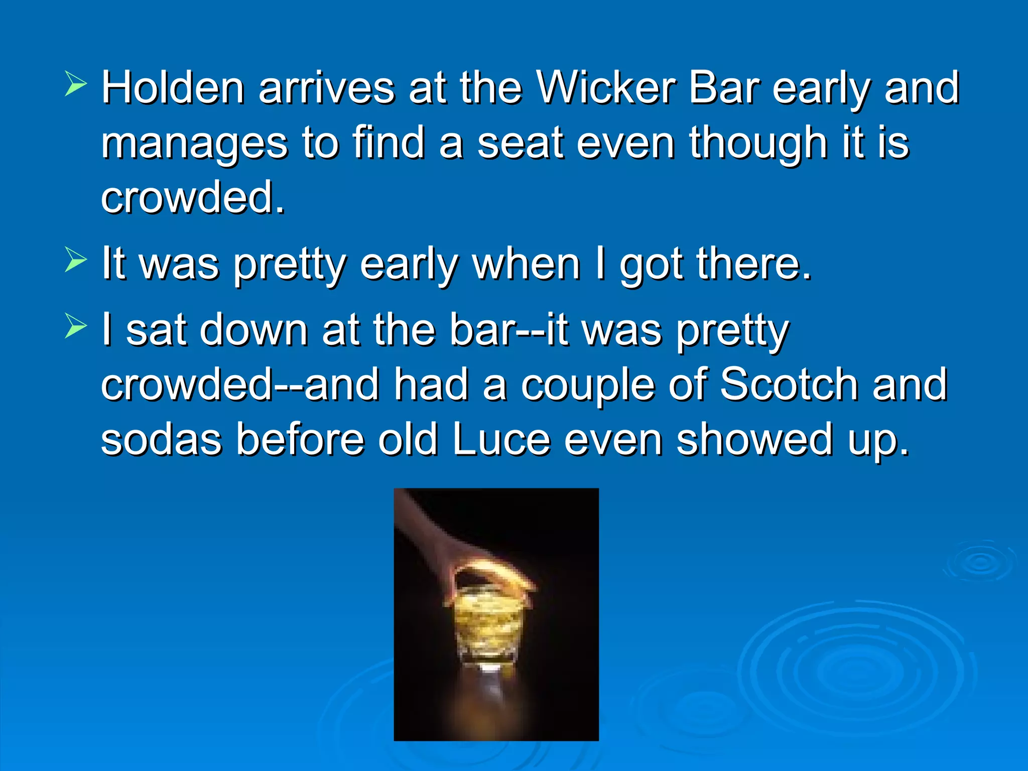 Catcher in the Rye Chapter 19 | PPT