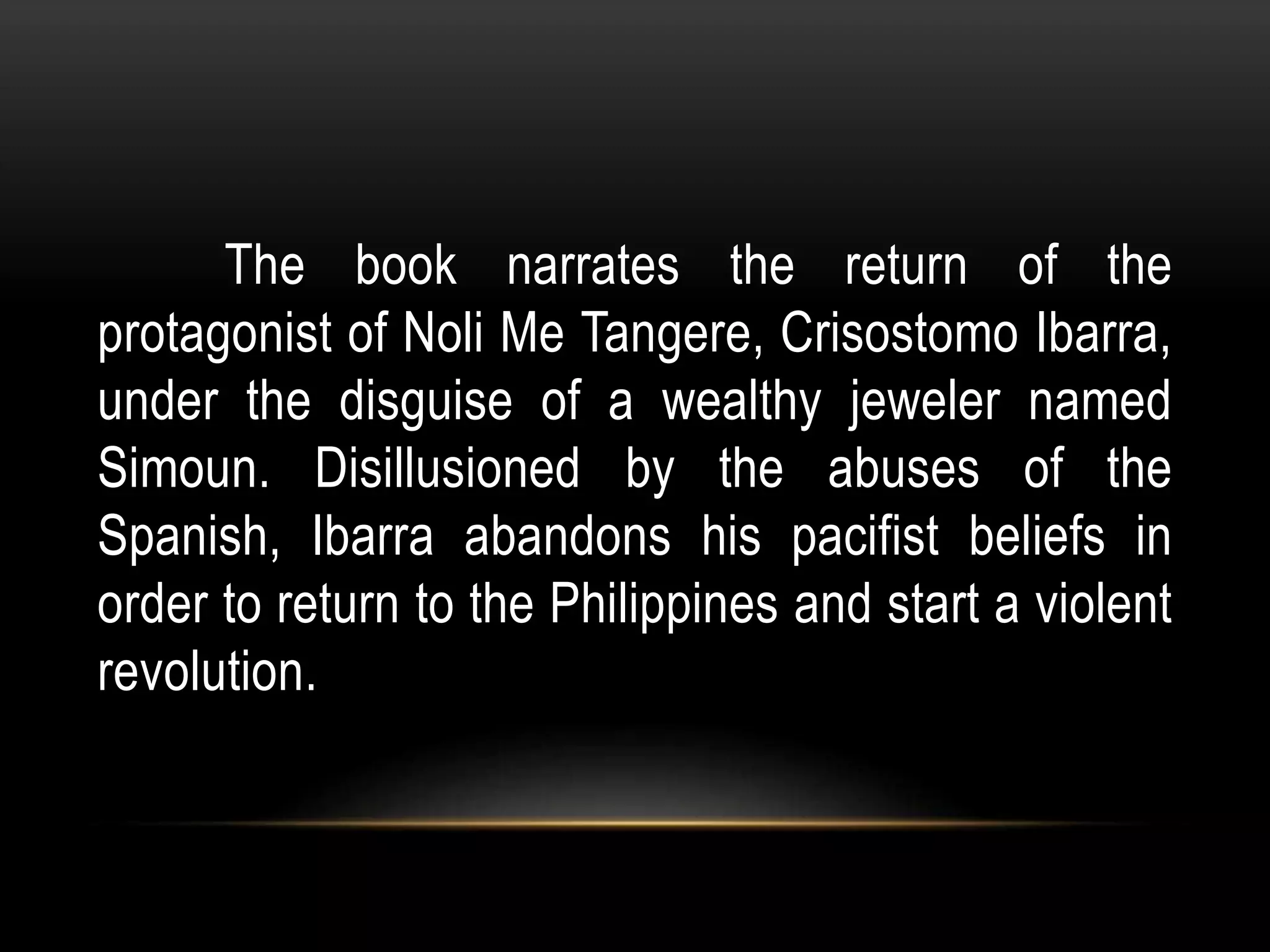 Chapter 19- el filibusterismo published in ghent(1891) | PPTX