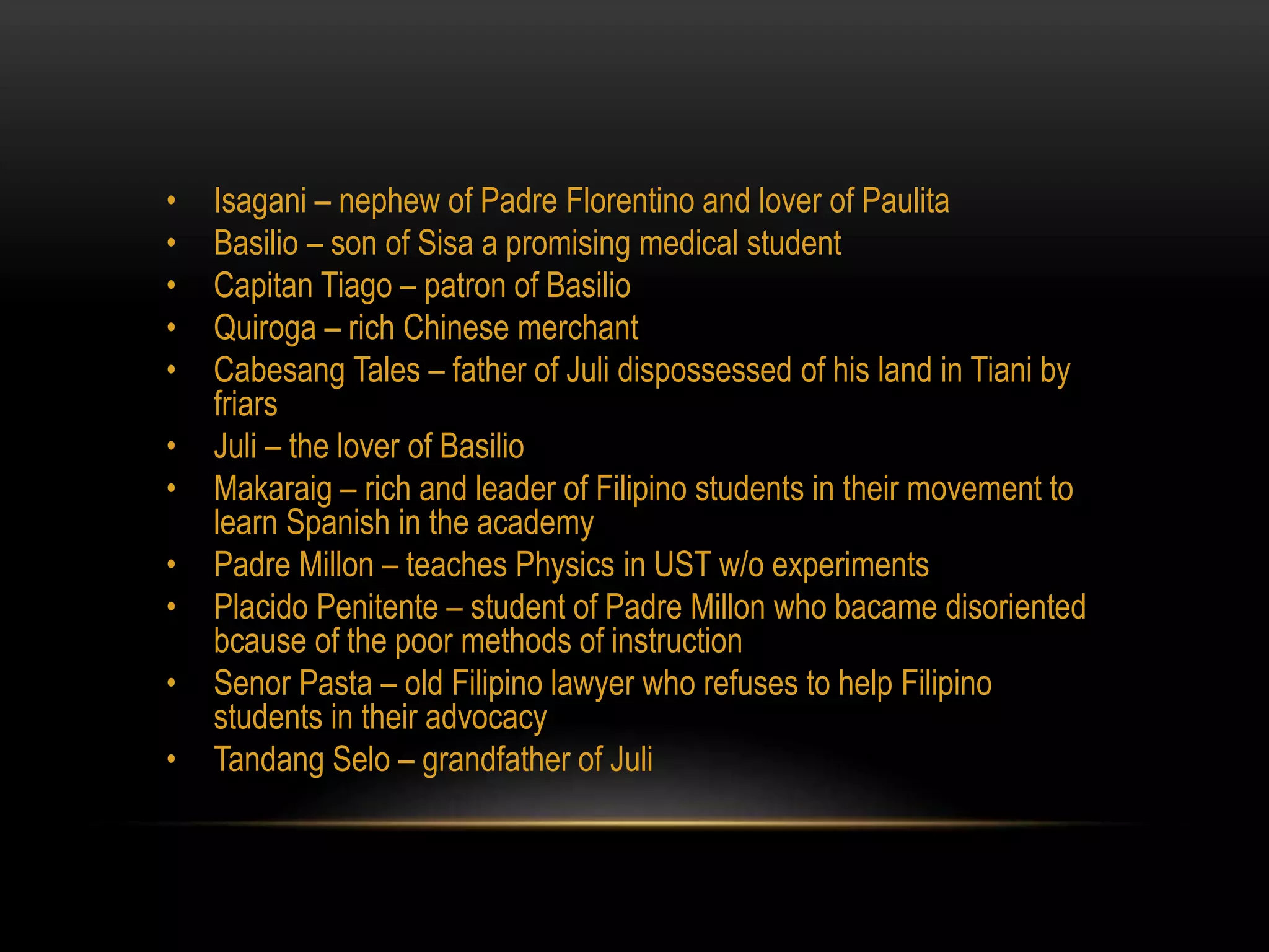 Chapter 19- el filibusterismo published in ghent(1891) | PPTX