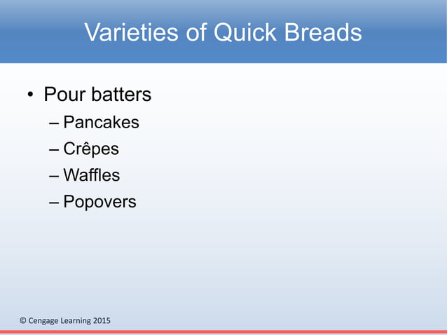 Chapter 19 - Quick Breads | PPTX