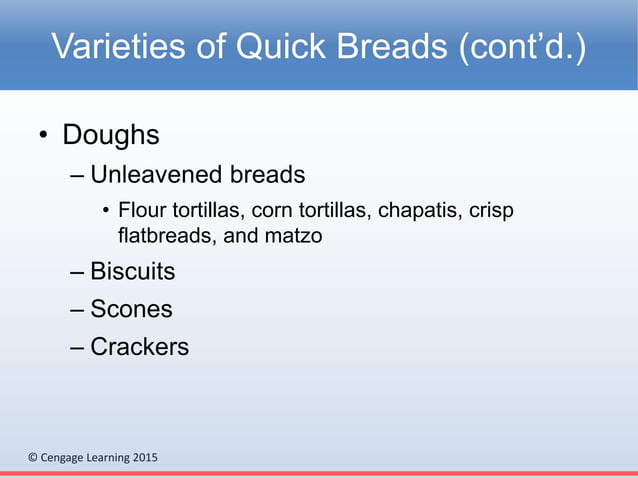 Chapter 19 - Quick Breads | PPTX