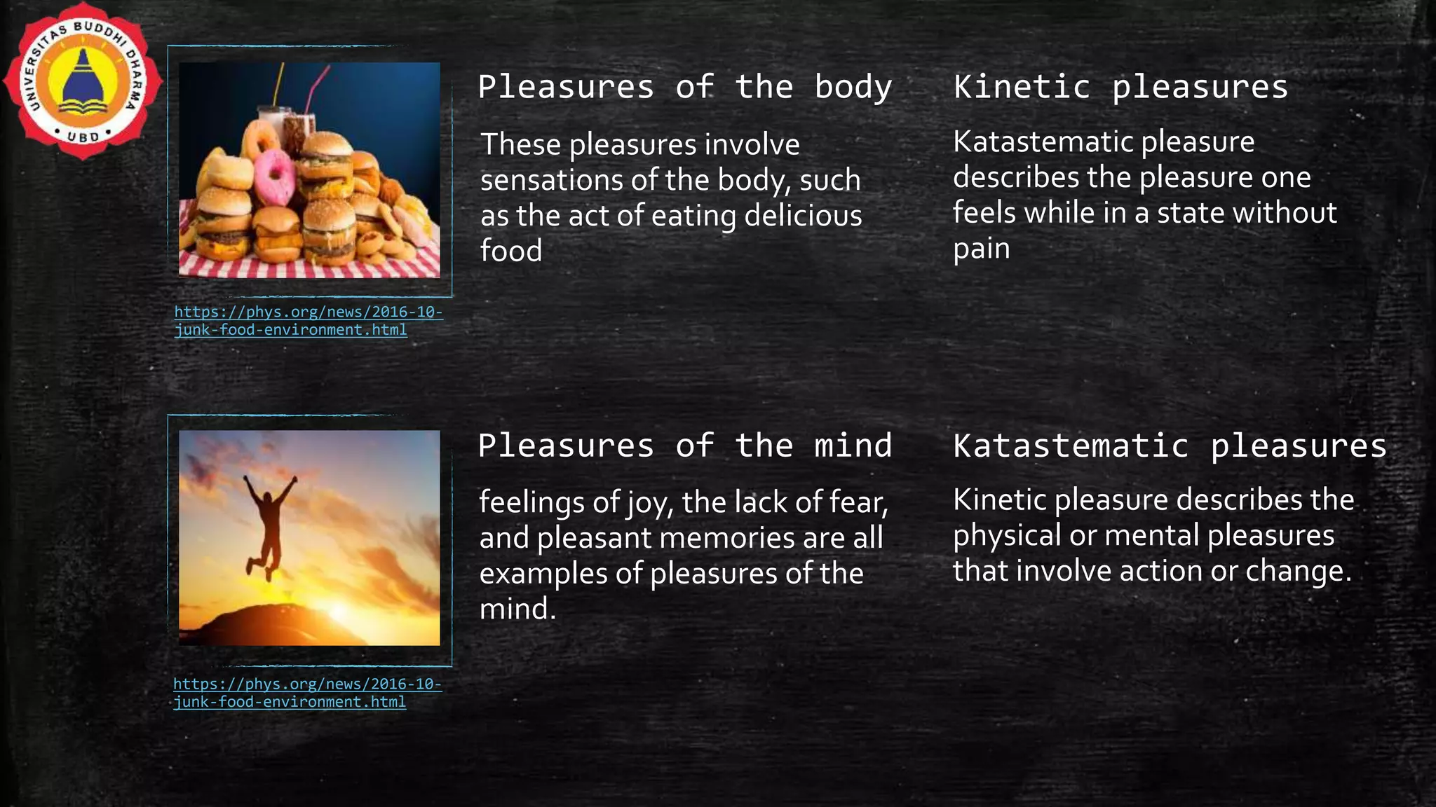 "Pleasure is the good" by Epicurus | PPTX