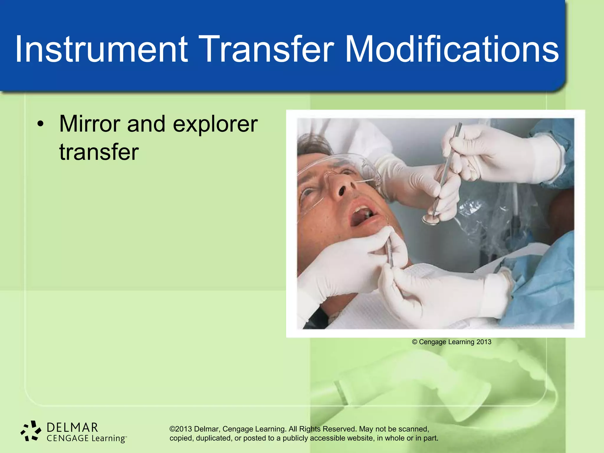 Instrument Transfer and Maintaining Operating Field | PPT