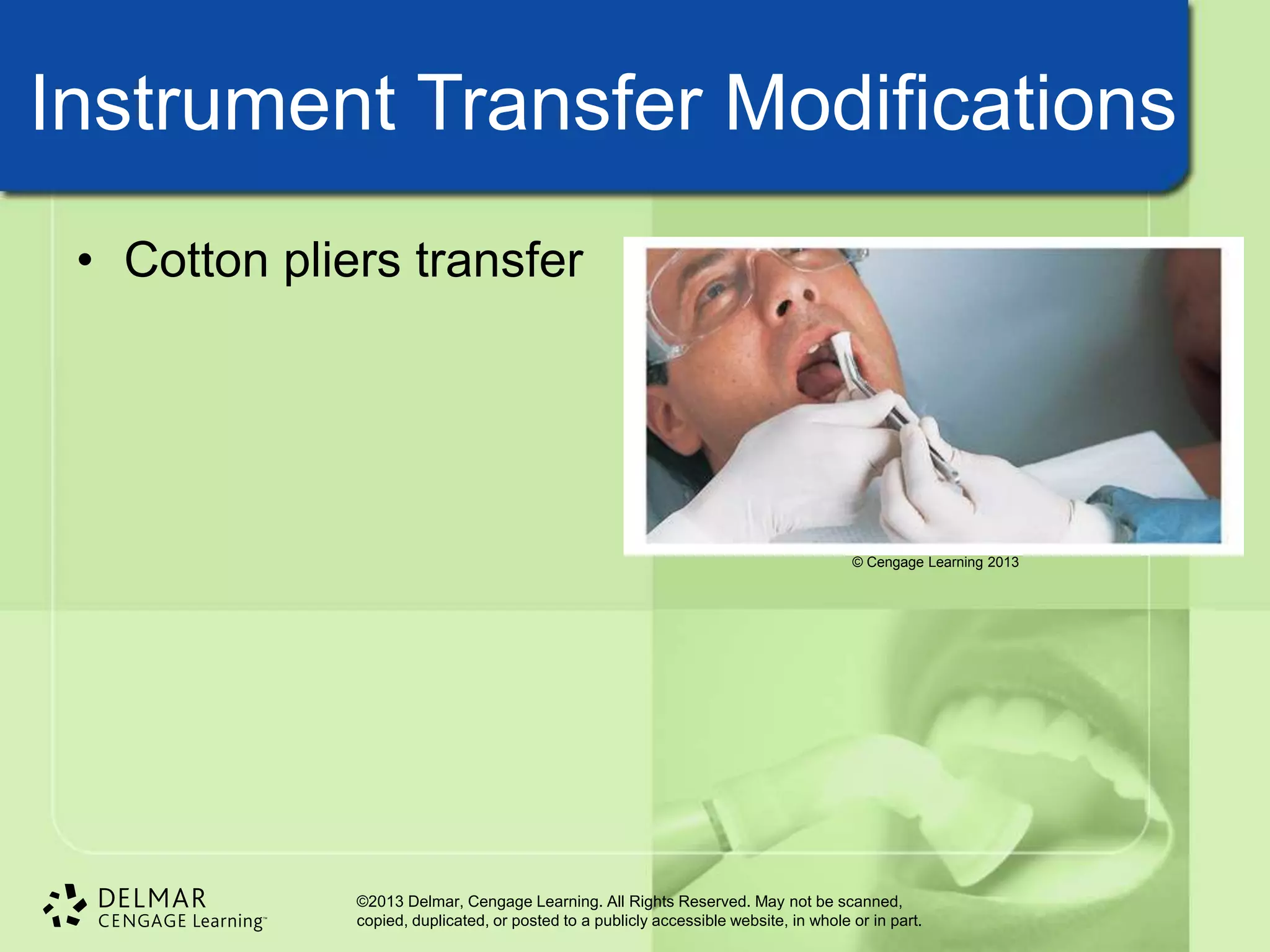Instrument Transfer and Maintaining Operating Field | PPT