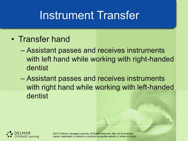 Instrument Transfer and Maintaining Operating Field | PPT