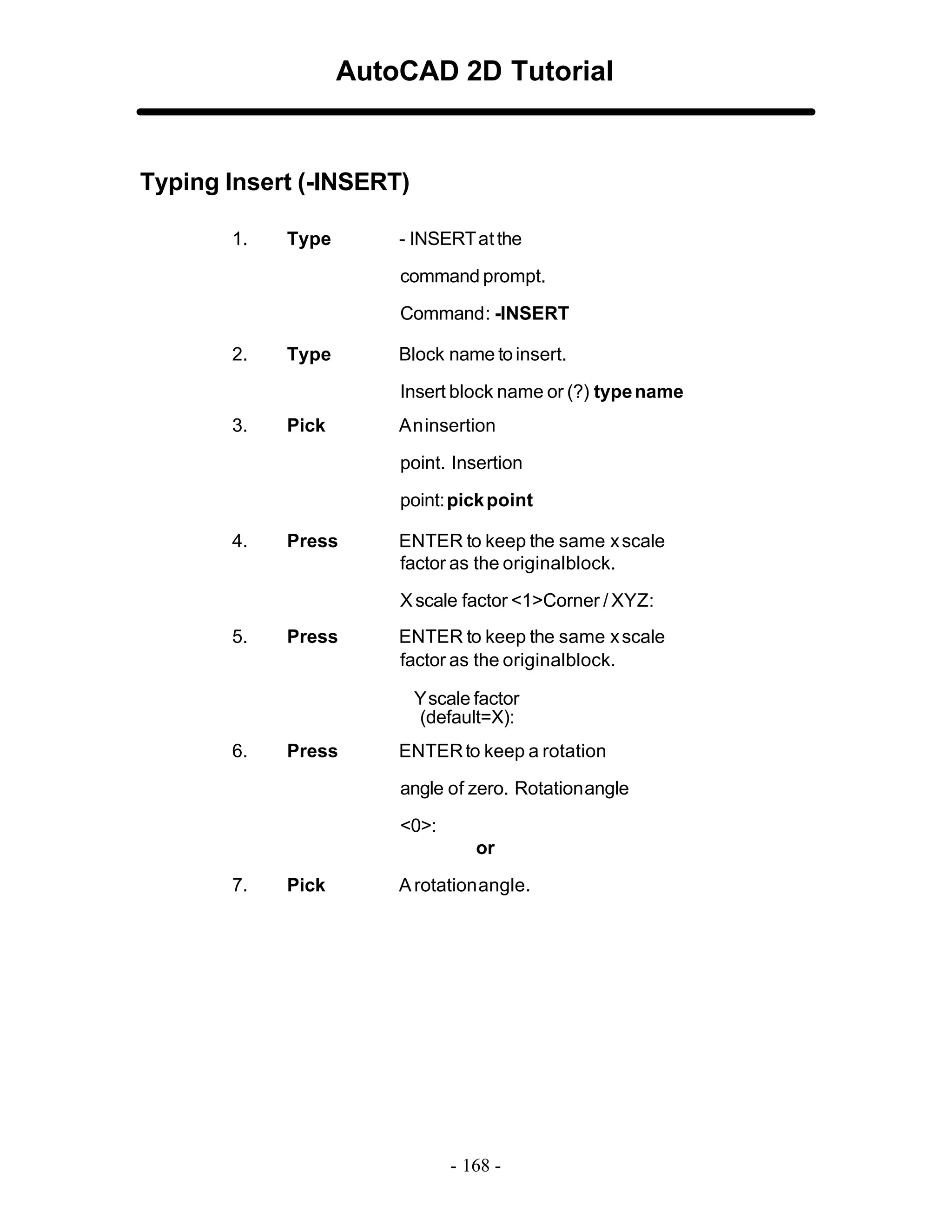 insert autocad blocks | PDF