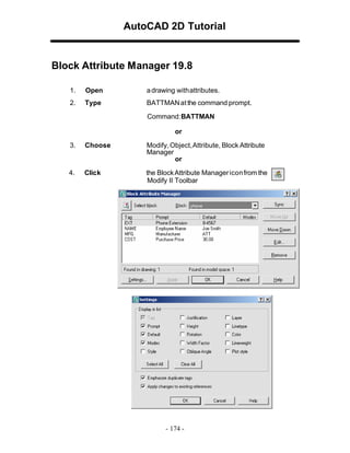 insert autocad blocks | PDF