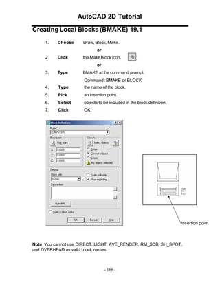 insert autocad blocks | PDF