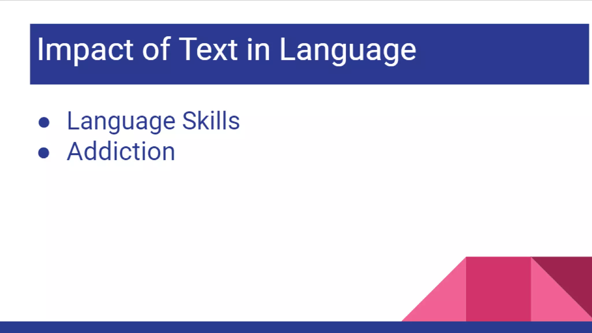 Impact of Text Language | PDF