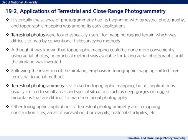 chapter19. Terrestrial and Close-Range Photogrammetry.pdf | Cameras and ...