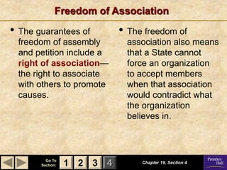 Freedom Of Assembly And Petition Definition