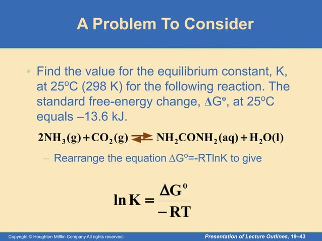 chapter_19 General Chemistry: Thermodynamics and Equilbrium | PPT