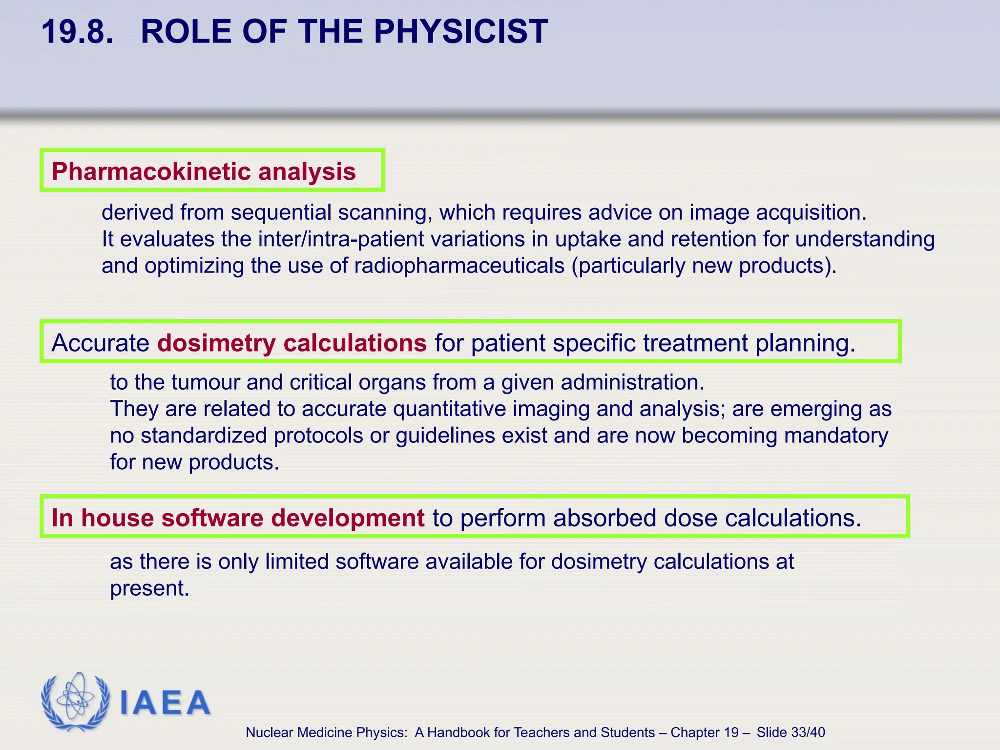 Chapter 19. Radionuclide Therapy Presentations | PPT