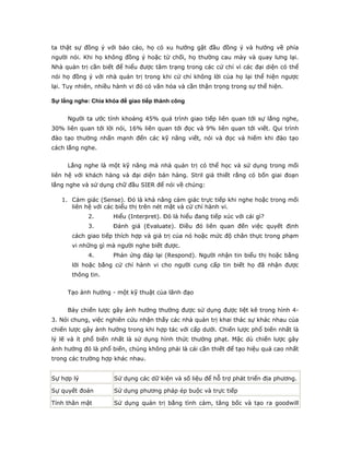 Chapter 19 ky nang lanh dao trong ban hang | PDF