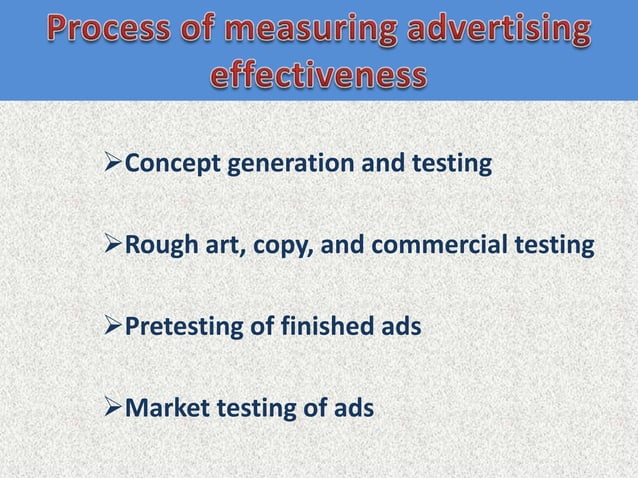 Chapter 19 measuring the effectiveness of the promotional program | PPTX