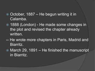 Chapter 19 publishing el filibusterismo | PPTX