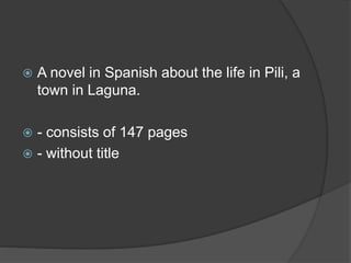 Chapter 19 publishing el filibusterismo | PPTX