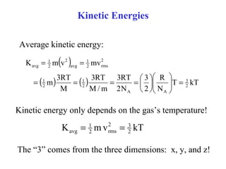 The kinetic theory of gases- physical chemistry | PPT