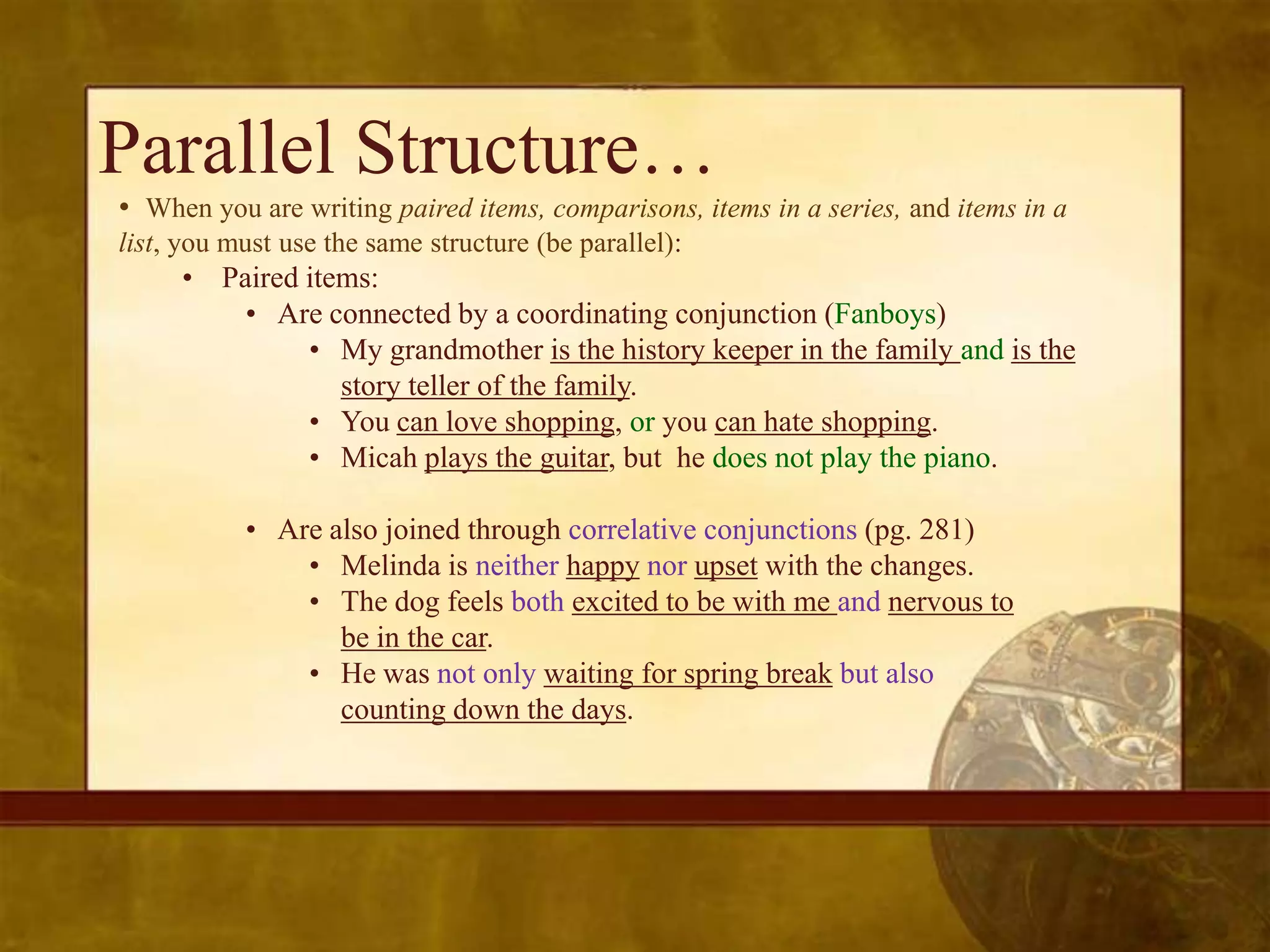 Chapter 19 Using Parallelism Ppt