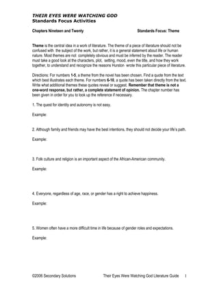 Chapter 19 20 standards focus theme (1) | DOC