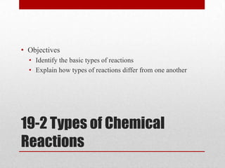Chapter 19 chemistry grades 5 8 | PPT