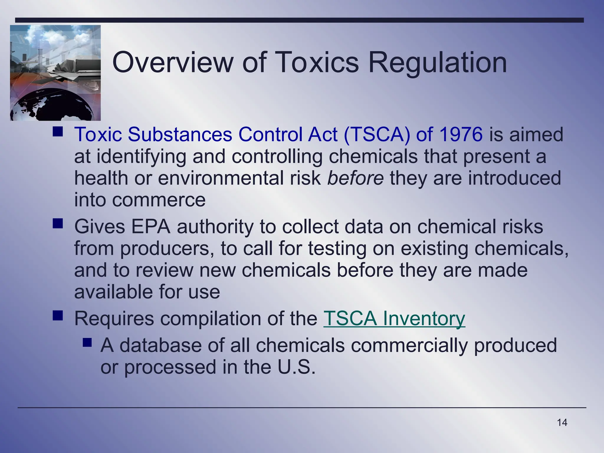 Chapter19 Controlling Pesticides and Toxic Chemicals.ppt
