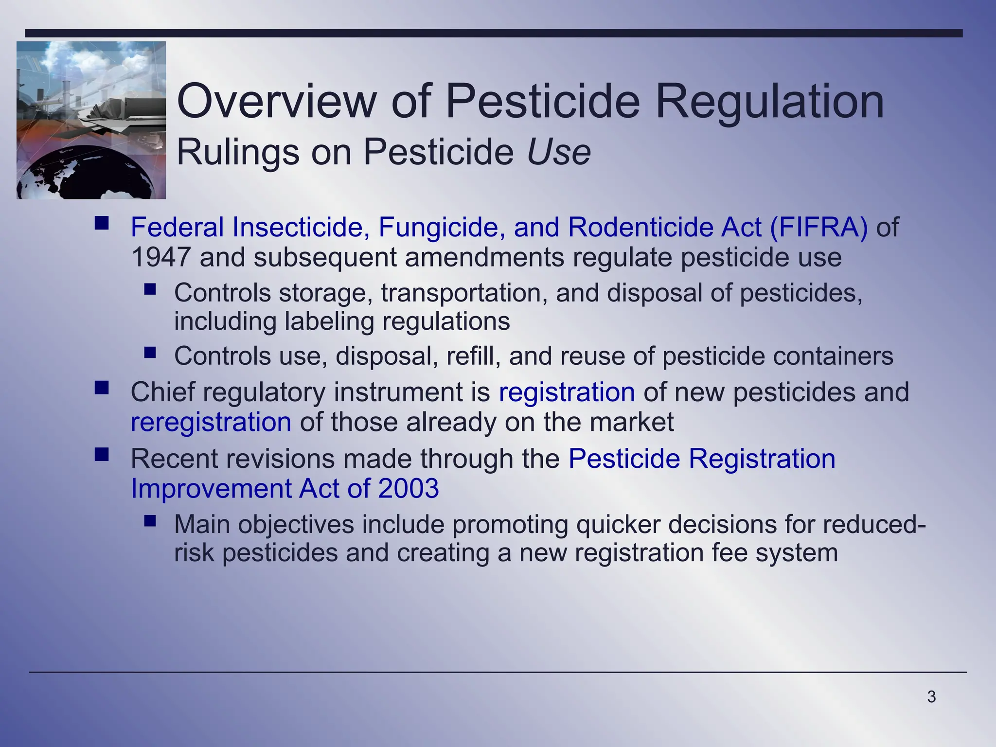 Chapter19 Controlling Pesticides and Toxic Chemicals.ppt