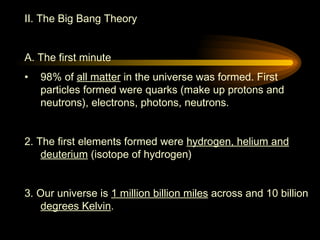 Chapter 19 – formation of the universe | PPT