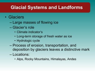 Chapter19 glacial systems | PPT