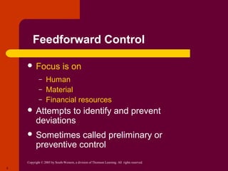 Chapter 19 managerial and quality control | PPT