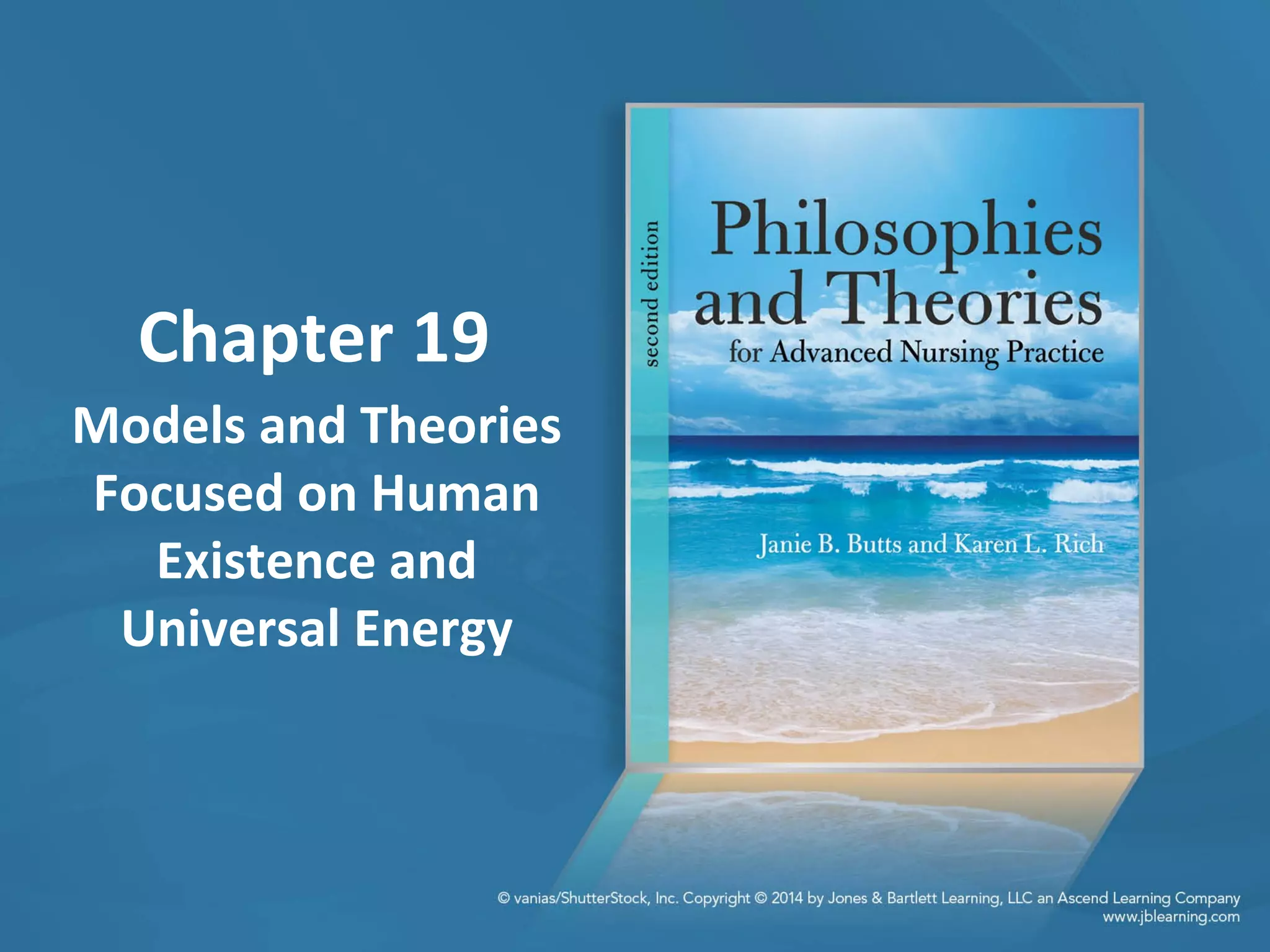 Chapter 19 models and theories focused on human existence and universal ...