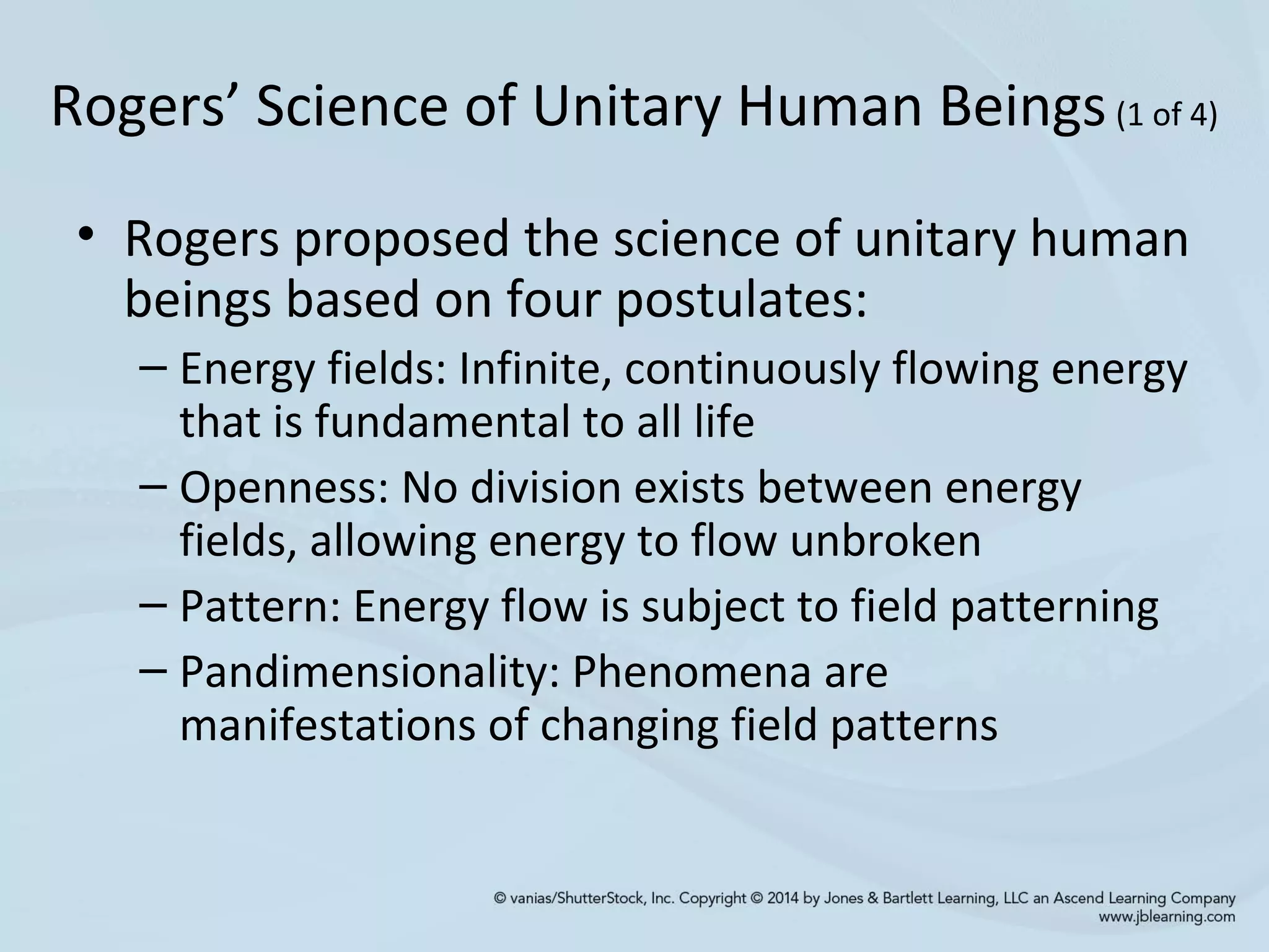 Chapter 19 models and theories focused on human existence and universal ...