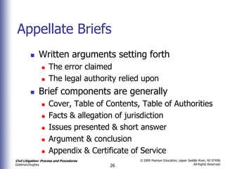 Chapter 19 nineteen post trial procedures civ lit 2nd | PPTX