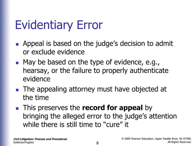 Chapter 19 nineteen post trial procedures civ lit 2nd | PPTX