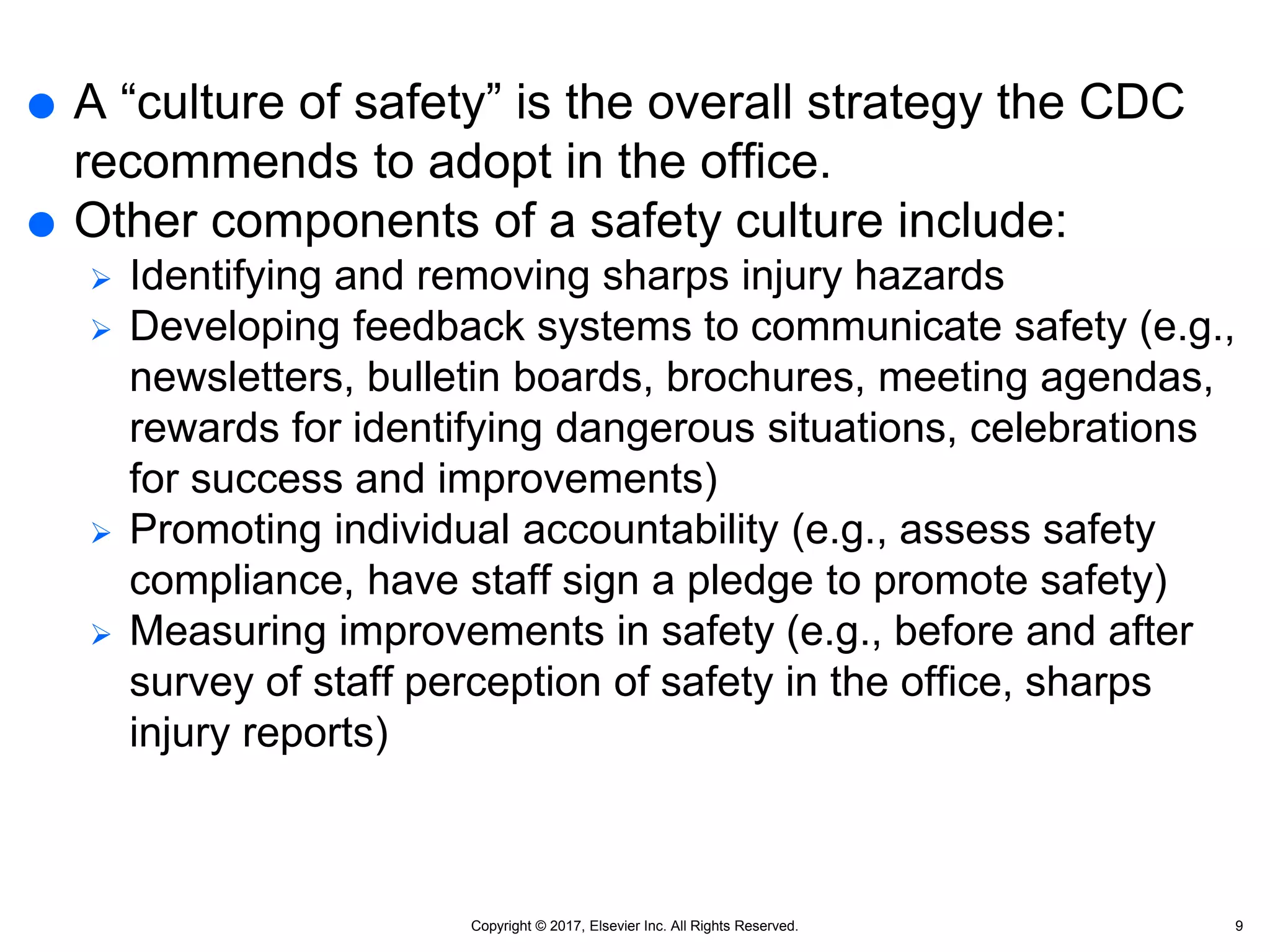 Chapter 19: Sharps Safety | PPTX