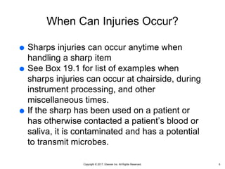 Chapter 19: Sharps Safety | PPTX